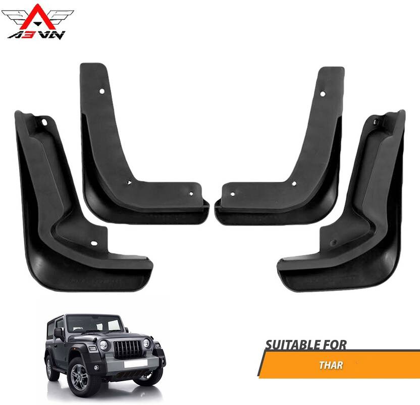 A3VN Front Mud Guard, Rear Mud Guard For Mahindra Thar NA Price in ...