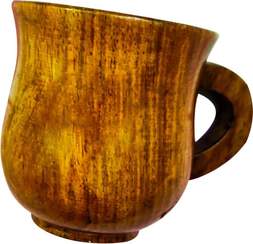 FOUR SQURE Wooden Handmade Mag Natural Wood Stain Barrel Mocktail Wood ...