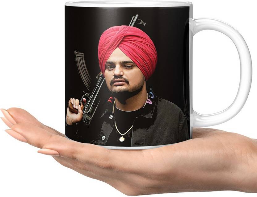 PrintingZone Sidhu Moosewala Punjabi Singer Cup (HRM-20) Ceramic Coffee ...