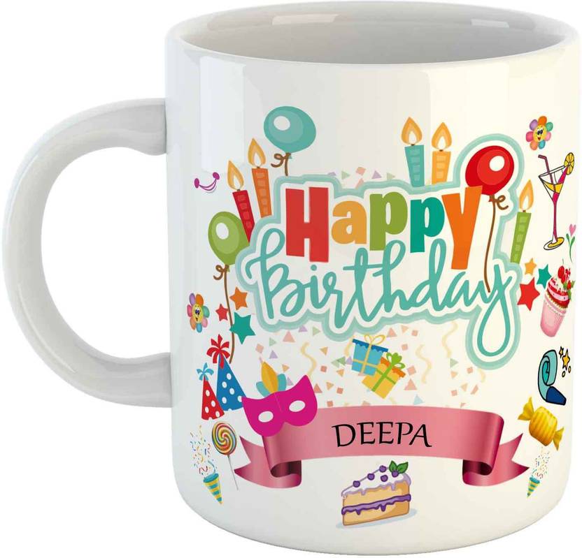 Impresion Happy Birthday Deepa Coffee Cup Best Birthday Gift for Kids ...