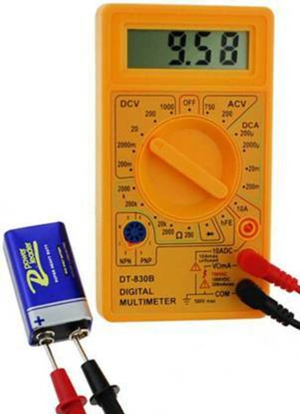 NIHAKA Digital Multi tester | Diode And Transistor Tester | AC/DC Volt ...