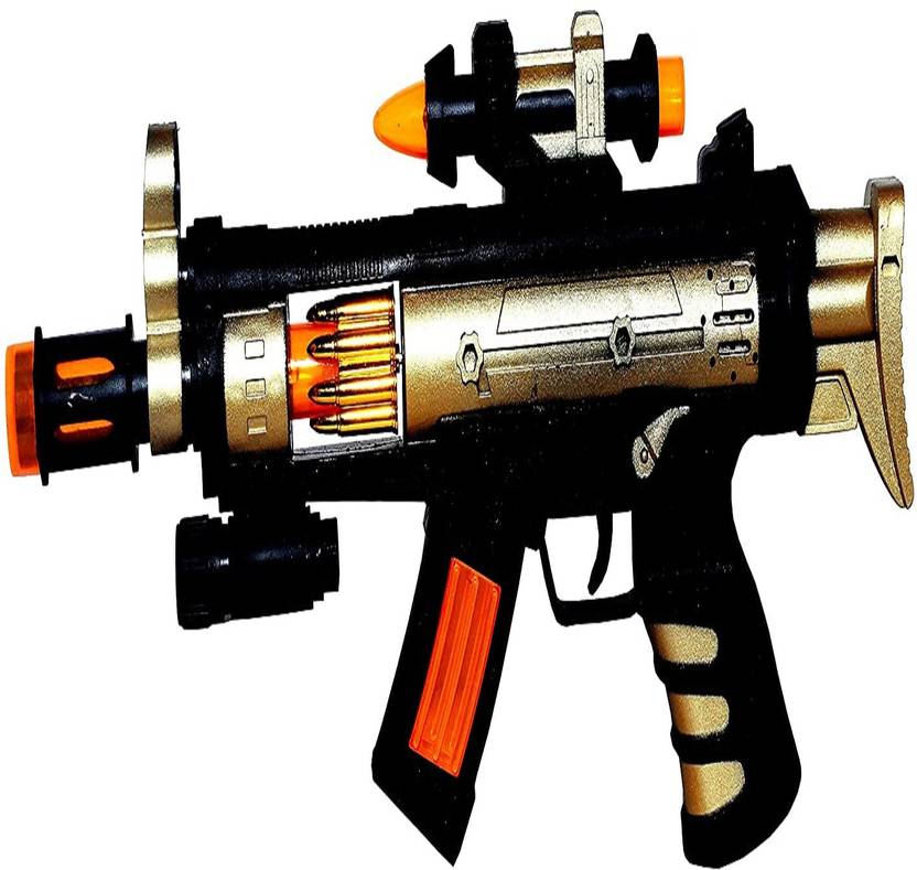 Skstore Musical Combat Machine Toy Gun for Kids with Powerful Vibration ...