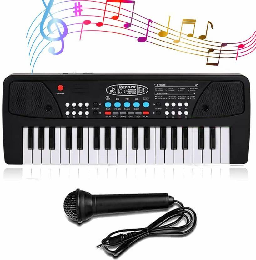 Planet of Toys 37 Keys Piano Keyboard for Kids Learning with Dual ...
