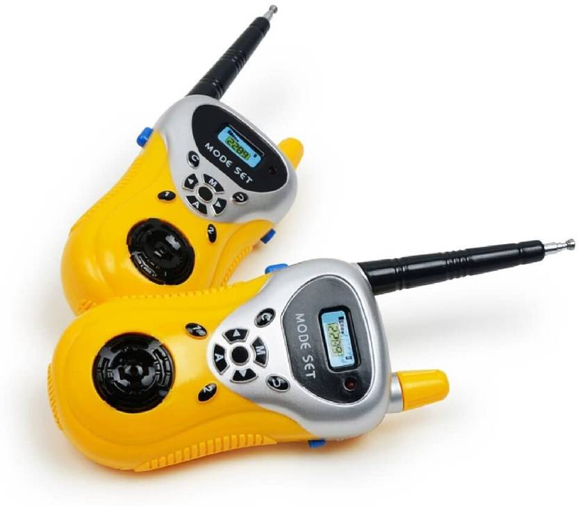 Teddify Yellow Walkie Talkie Spy and Detective Toy For Kids Baby's ...