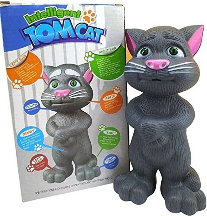 VARSHA COLLECTION Intelligent Touching and Mimicry Talking Tom Cat with ...