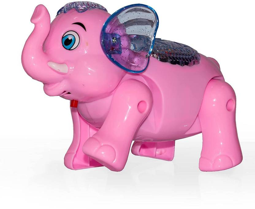 HARIDUN Elephant Musical Toys Moving, Rotating Battery Operated Walking ...