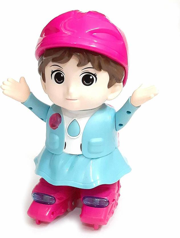 Plutofit Musical Dancing Pulley Girl with Flashing Lights and Dancing ...