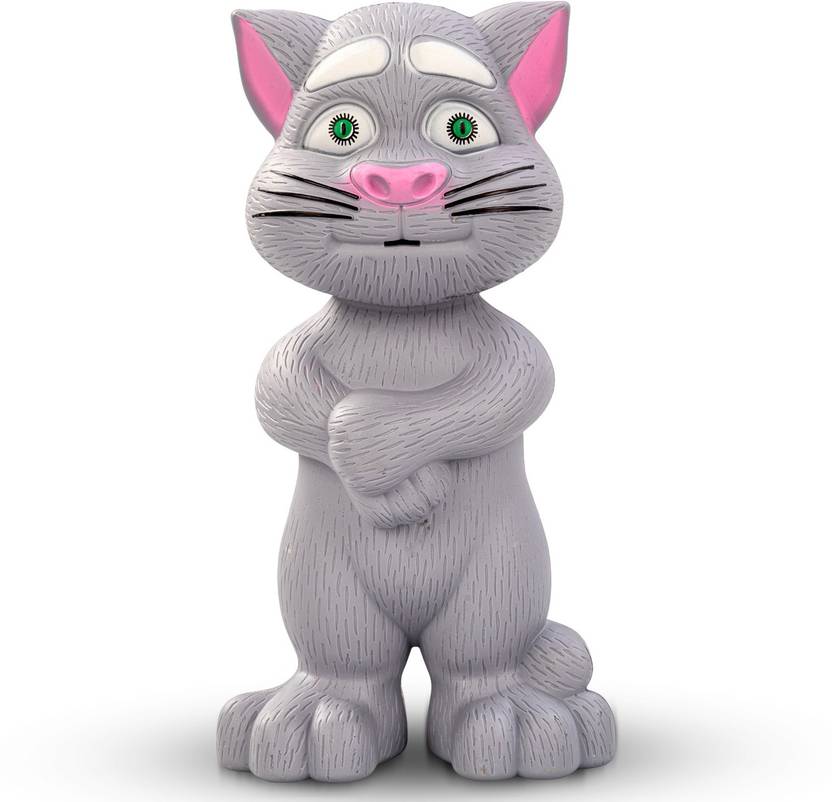 Funbee Musical Talking Tom Cat Toy for Kids with Speaking Robot Cat ...