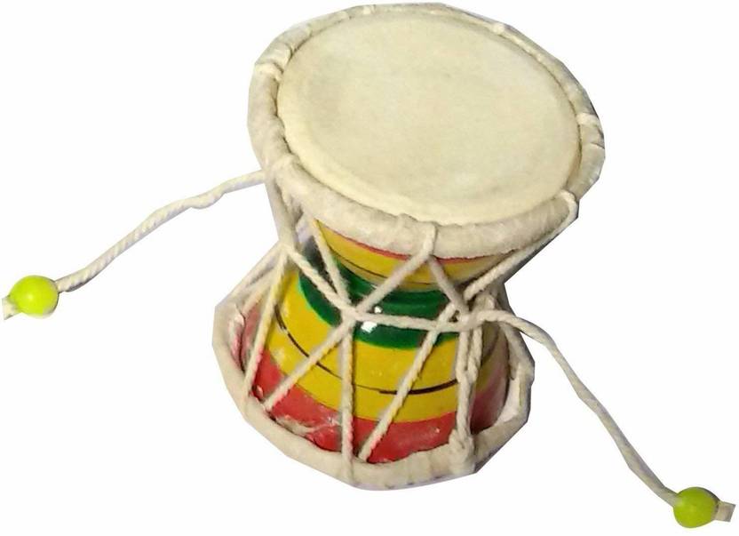 MODERNCOLLECTION Wooden Damru use it for Temple,as a Gift - Wooden ...