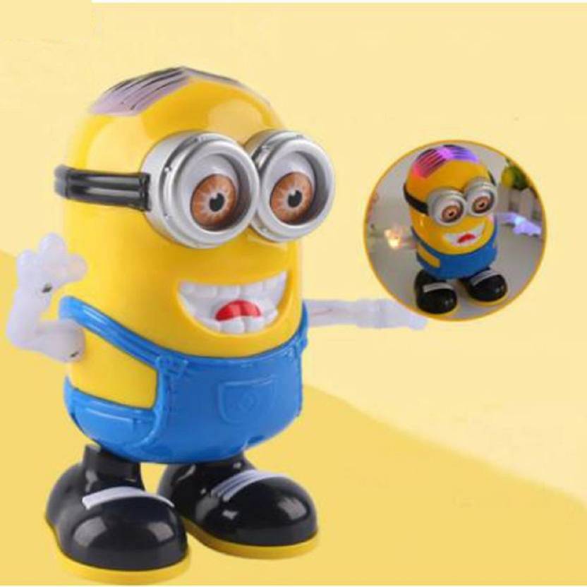 Skstore Cartoon Little Yellow Man music dancing toy plastic electronic ...