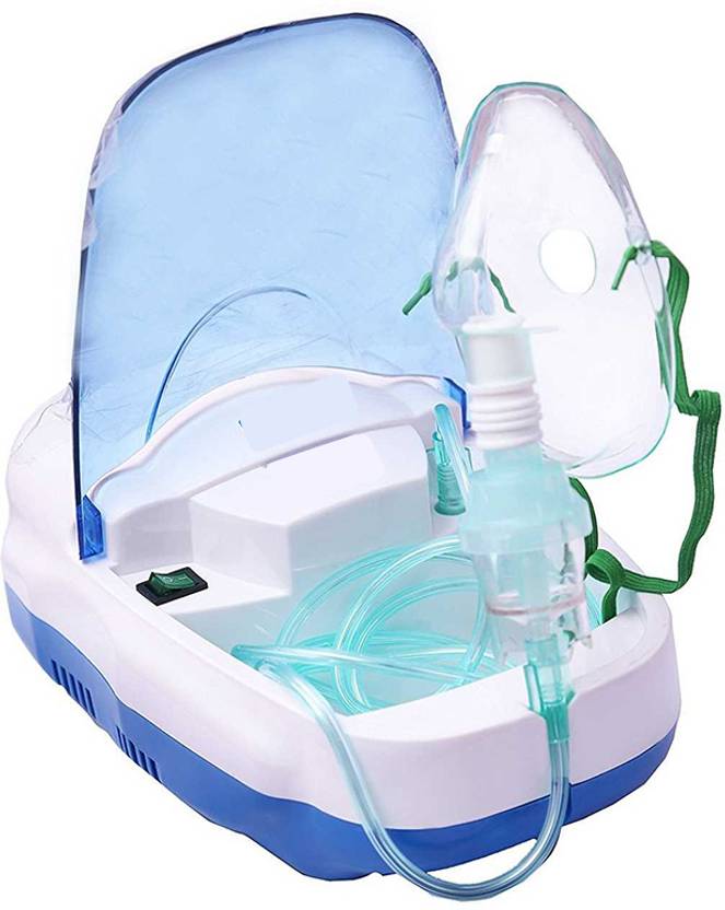 Dr care Air Compressure Nebulizer Heavy Duty Nebulizer With Adult and ...