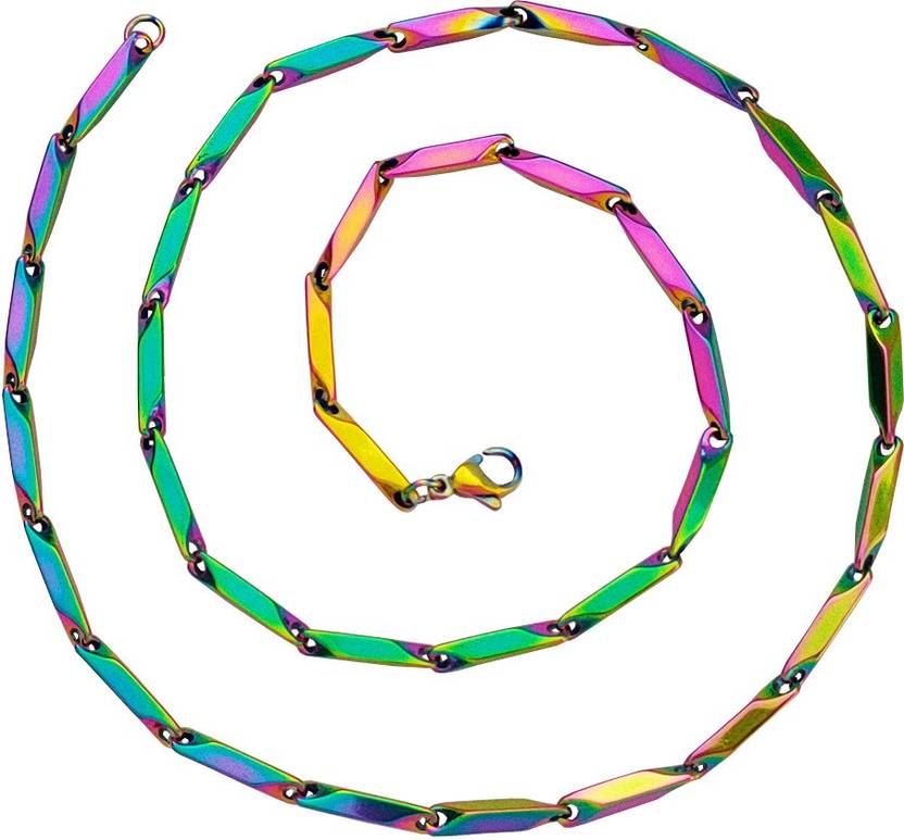 M Men Style Titanium Plated Stainless Steel Chain Price in India - Buy ...