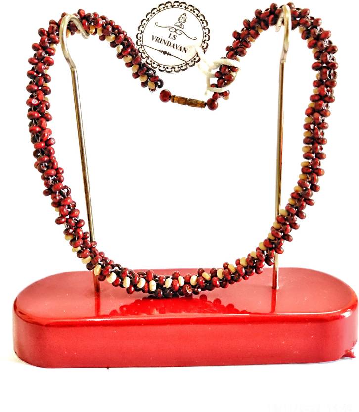 LS VRINDAVAN Chandan Mala, chokar , lal chandan gahana mala , red ...