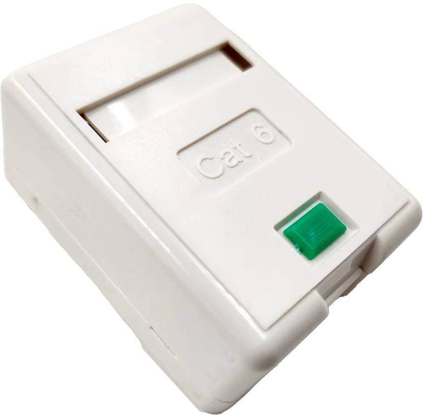 COMMSOL CAT6 faceplate unloaded for Single IO Network Interface Card ...