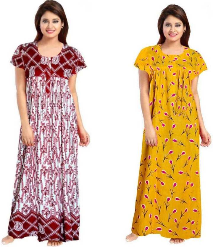 MODERN TEXOFIN Women Nighty Set - Buy MODERN TEXOFIN Women Nighty Set ...