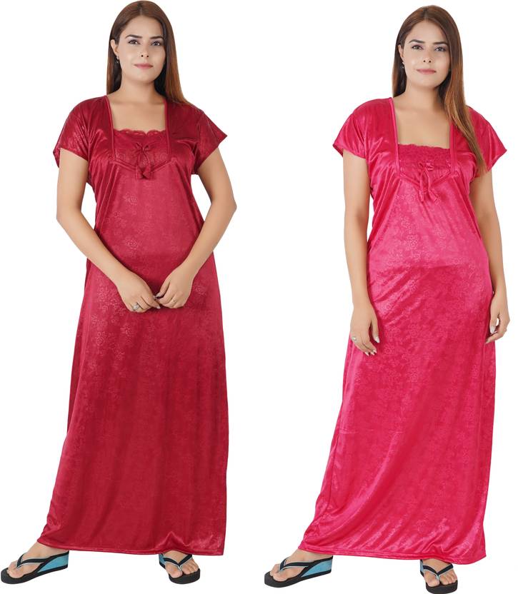 REETU CREATIONS Women Nighty - Buy REETU CREATIONS Women Nighty Online ...