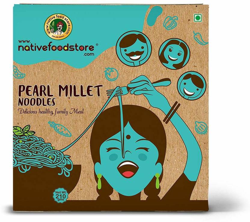 Nativefoodstore Kambu|Pearl Millet Noodles Bajra/Sajjalu/Sajje/Kambam ...