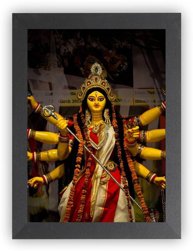 Nuoshopping Durga Maa Nav Roop Photo Frame,Durga Maa Photo Frame ,Durga ...