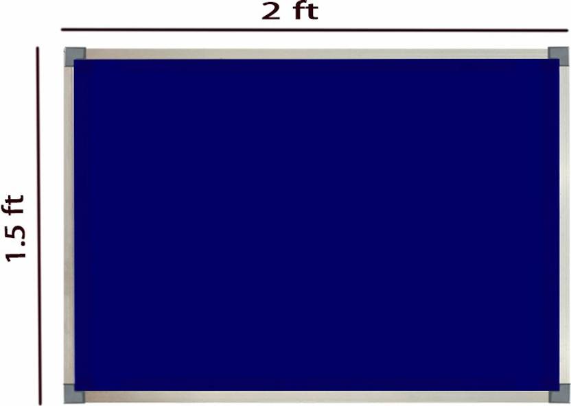 Alkosign Platinum Series (1.5ft x2ft) Felt Pin-up Notice Board/Display ...