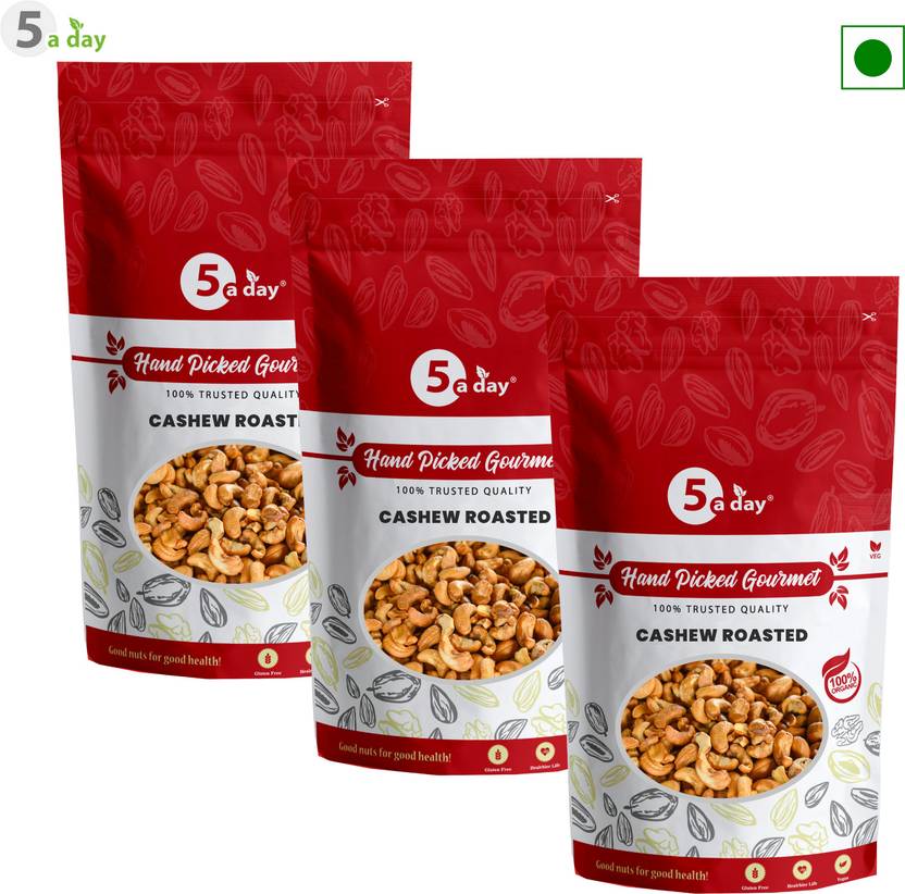 5 A Day Premium Roasted Salted Cashews Cashew Nuts 750g Cashews 5-a-day-premium-roasted-salted-cashews-cashew-nuts-750g-cashews