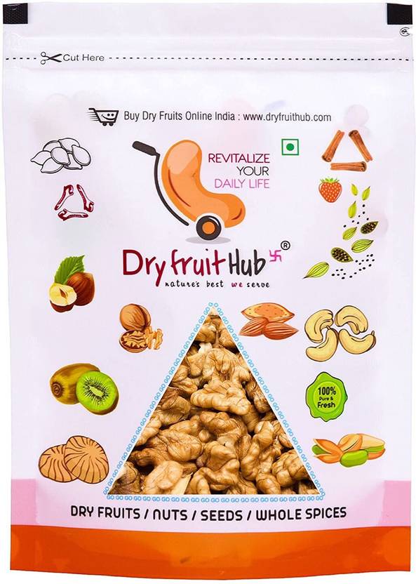 Dry Fruit Hub Kashmiri Walnut Kernels 1kg Walnut wIthout Shell Grade 1 Akhrot Giri Walnuts Price ...