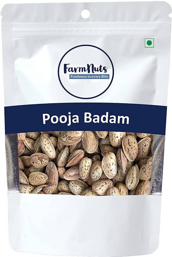Farmnuts Pooja Badam (400gm) Almonds Price in India - Buy Farmnuts ...