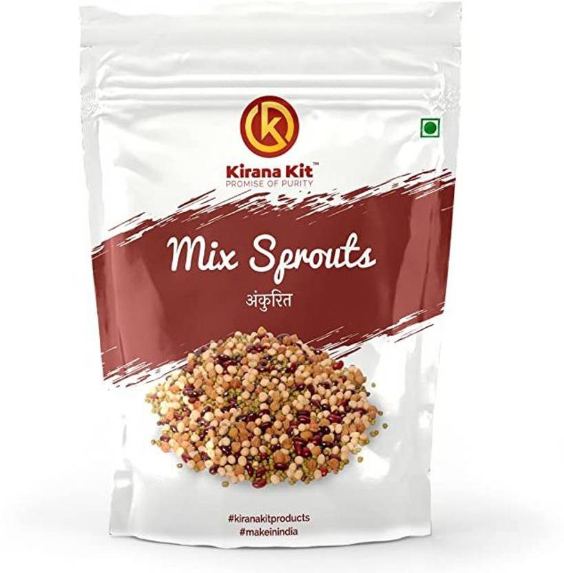 KIRANA KIT Mix Sprouts Seeds 200gm, Ankurit for High Protein Diet Price ...