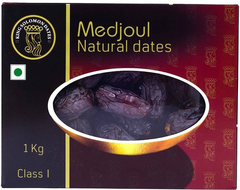 King Solomon Medjoul Dates Dry Fruit Medium 1 kg |Khajoor or Khajur ...