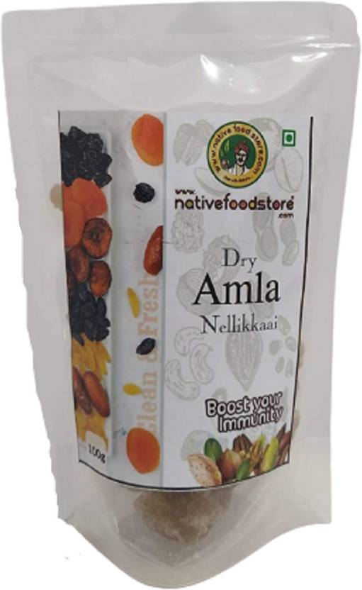 Nativefoodstore Dry Amla Nellikai Indian Gooseberry Dry Fruits & Nuts ...