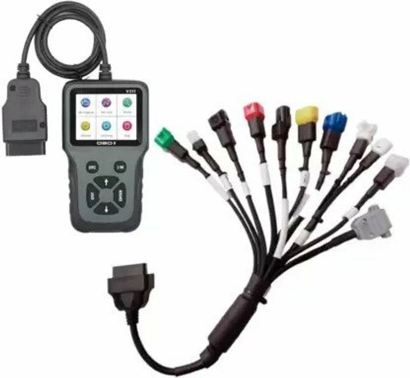 Xsentuals V311 BS6 Bike OBD II Scanner Tool Set OBD Reader Price in ...