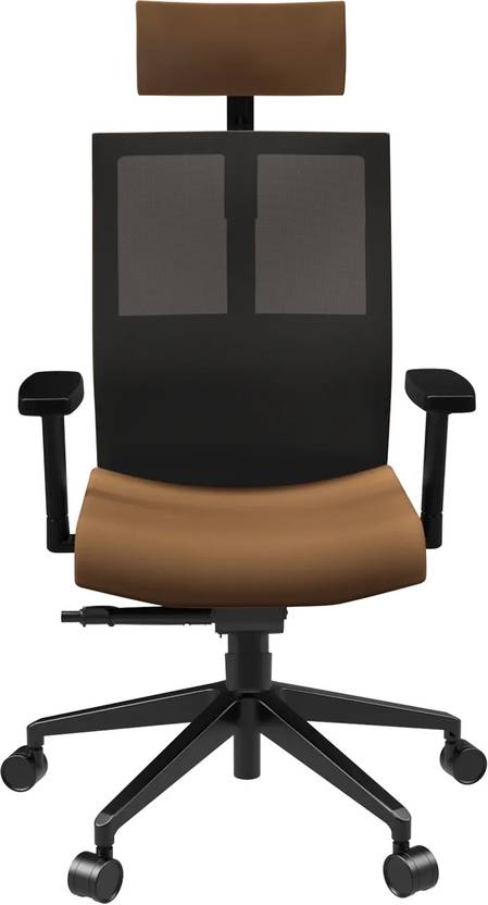 Godrej Interio Cross High Back Fabric Office Adjustable Arm Chair Price ...