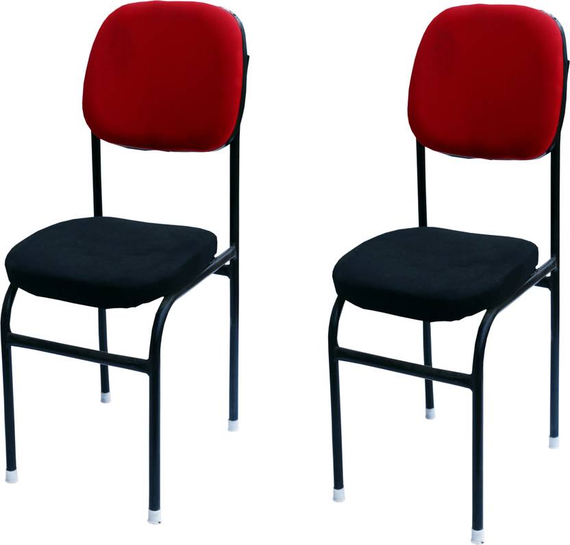 P P CHAIR Office Visitor Study Chair Without arm Rest Fabric Office ...