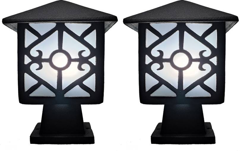 kiyah Lights Traditional Outdoor Gate Lights Cast Aluminium for House ...