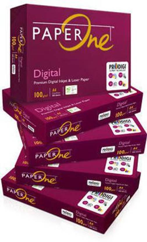 Flipkart.com | SHREE MAHAVIR PAPER Paper One 100 Gsm Premium Copier ...