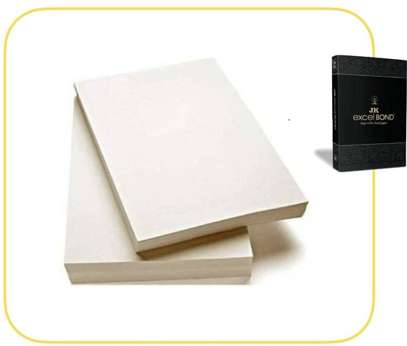 Flipkart.com | Geeju Excel Bond 150 Sheets, Unruled A4 100 gsm Bond ...