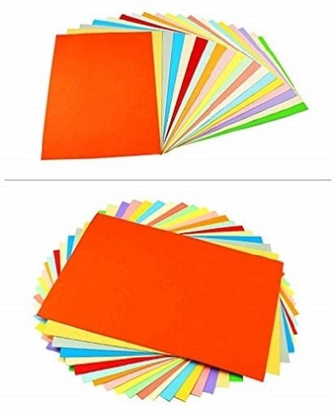 Flipkart.com | Eclet 90 gsm 200 sheet 10 color x 20 sheet neon colour ...