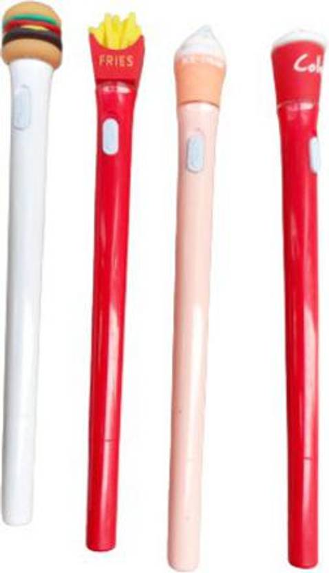 Windo Fast Food Led Pen Gel Pen Buy Windo Fast Food Led Pen Gel Pen