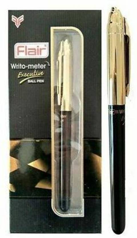 FLAIR Writo-Meter Executive GOLD Ball Pen - Buy FLAIR Writo-Meter ...