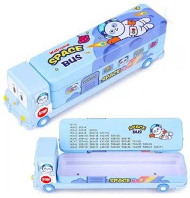 Flipkart.com | Spocco NA Bus Art Metal Pencil Box - Box