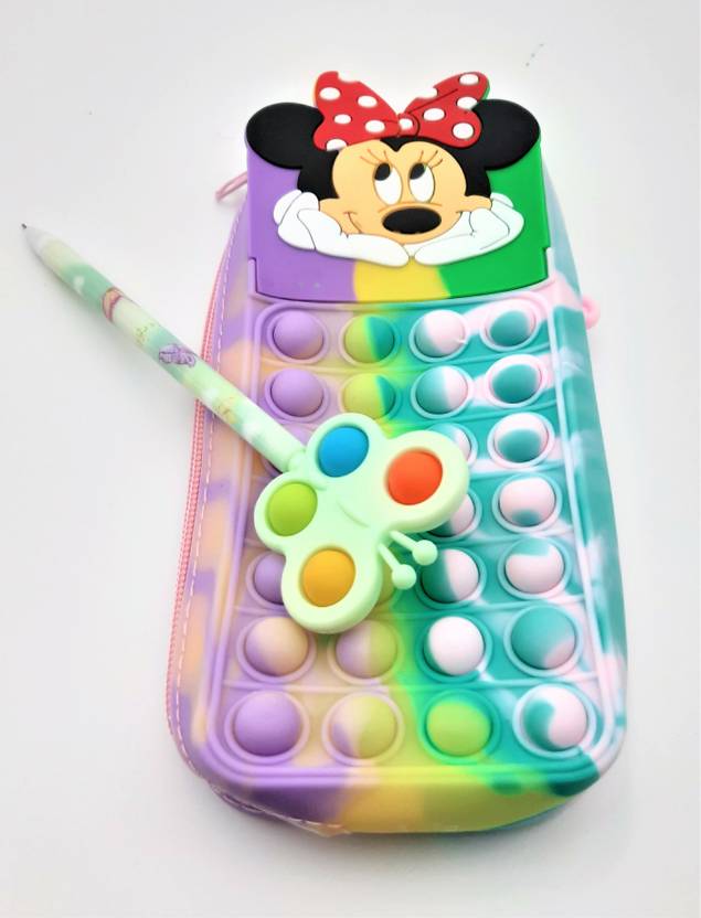 Flipkart.com | Paper Bear Pop it Pouch for Girls Zip Art Polyester ...