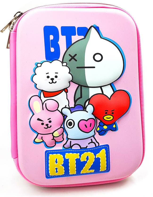 Flipkart.com | poksi BT21 Cartoon 3D BT21 Cartoon Art EVA Pencil Box ...