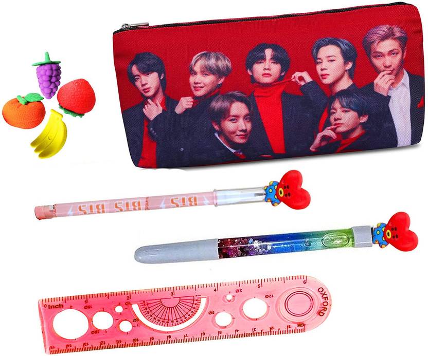 Flipkart.com | TITIRANGI Bts Pencil Box for Kids Pencil Case Bts Army ...