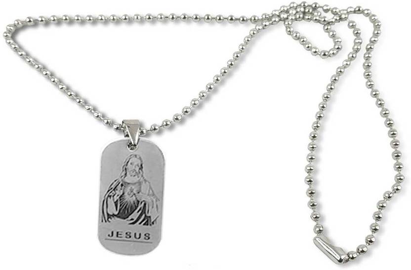 Utkarsh Single Plate Blade Holy Jesus Cross Christian Isa Masih Locket ...