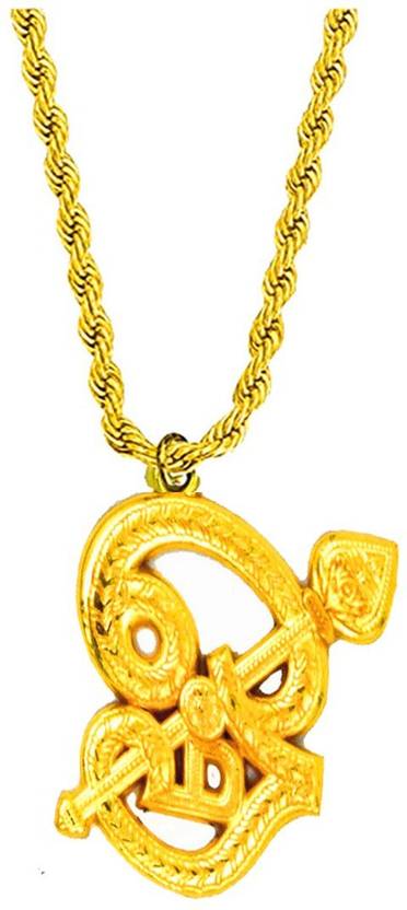 AFH Tamil Om Murugan Vel Subramanya Swamy Brass Pendant Chain for Men ...