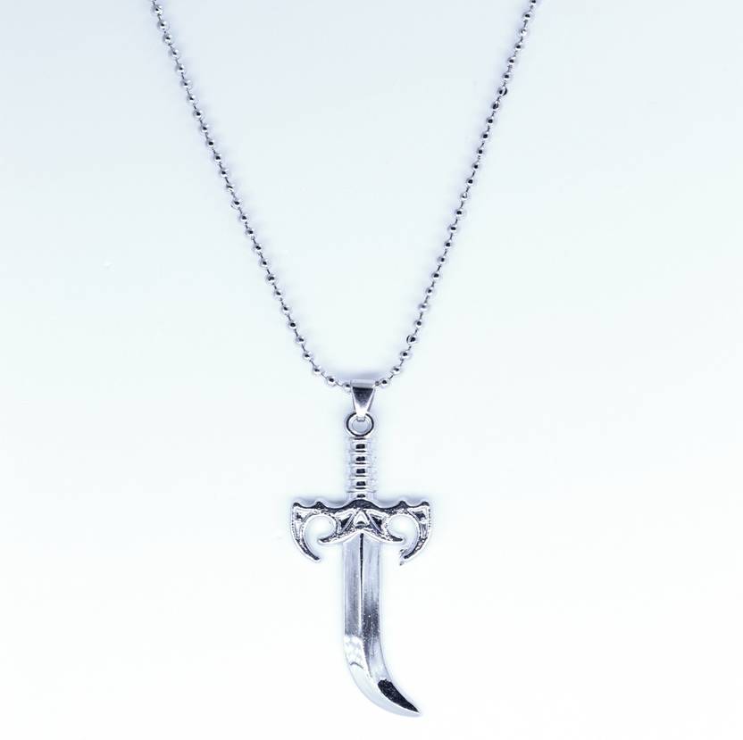 Love And Promise Latest Designed Fancy Silver Talwar Pendant For Boys ...