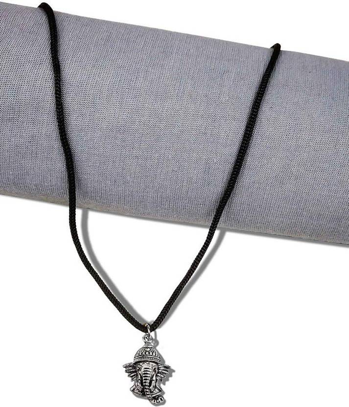 Airtick God Silver Shri Lord Ganesha/Ganpati Maharaj Face Head Pendant ...