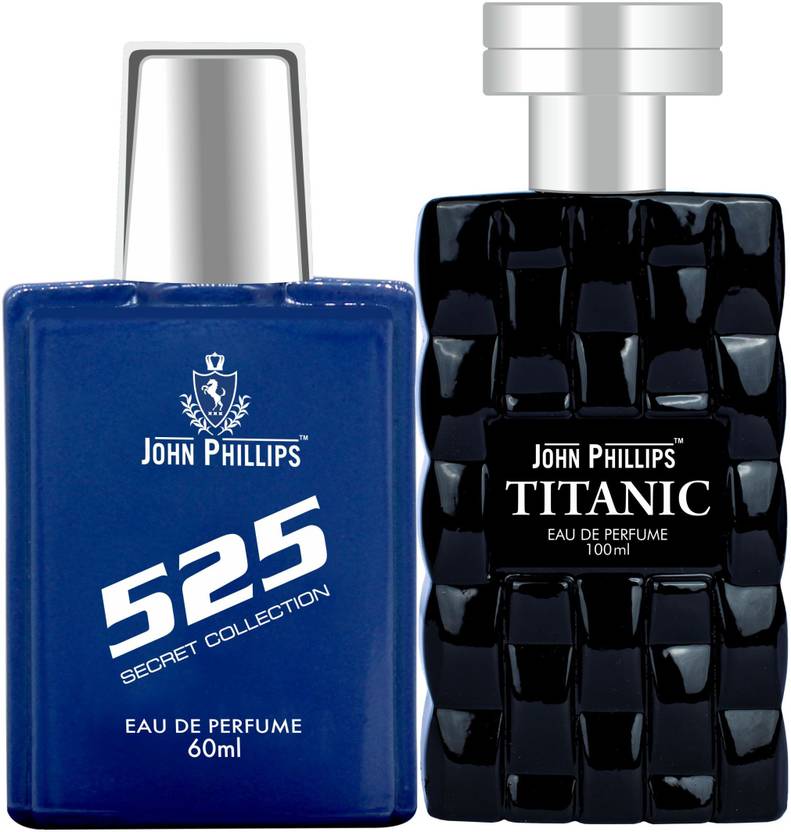 Buy John Phillips 525 & TITANIC | Long Lasting | Combo Eau de Parfum ...