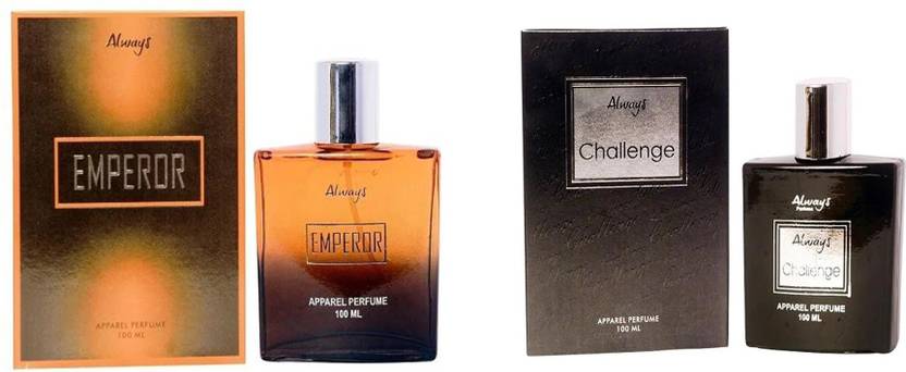 Buy Always Emperor & Challenge Perfume 100ML Each (Pack of 2) Eau de ...