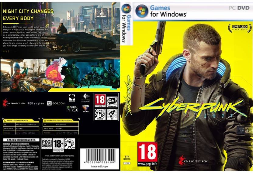 Cyberpunk 2077 - PC Game - Physical Delivery (Regular) Price in India ...