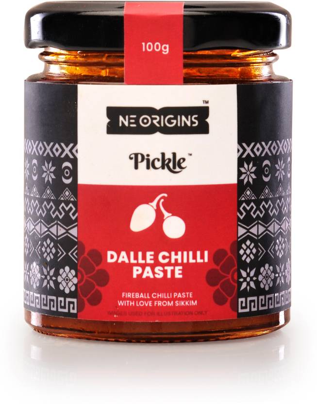 NE Origins Dalle Chilli Paste, 100g Red Chilli Pickle Price in India ...
